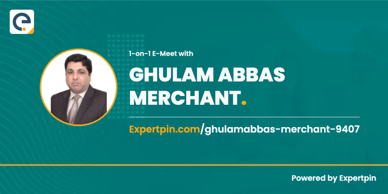 GHULAM ABBAS MERCHANT - 1:1 Meeting on Expertpin